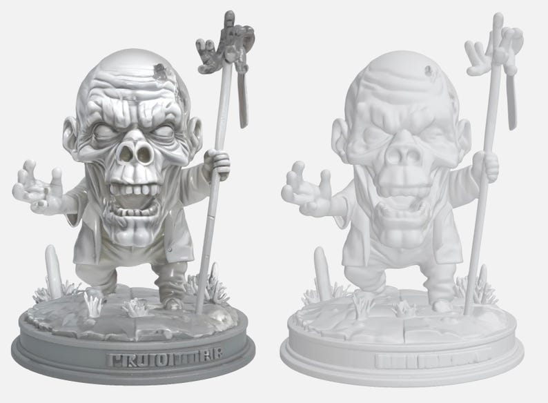 Kindly Monsters - 3D Printable Zombie STL File – Instant Download | DIY ...