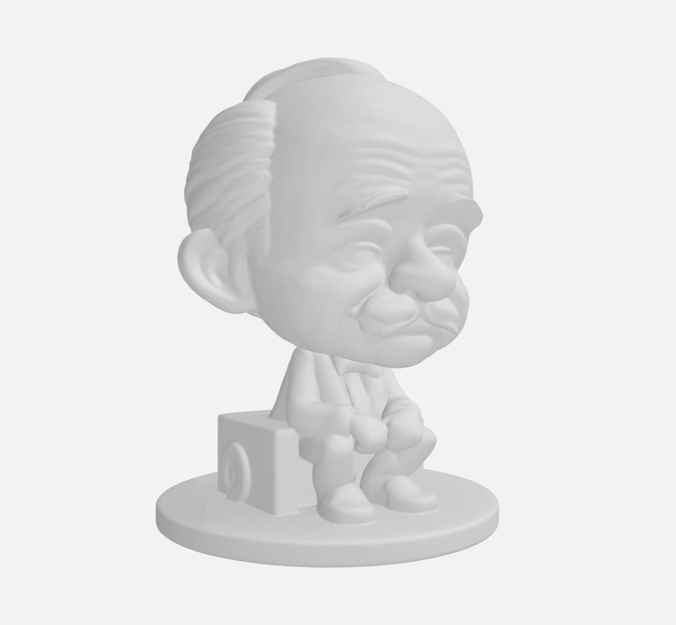 Old Man Chibi 3D Print File | STL Digital Download - CHIBOLD01 - Etsy