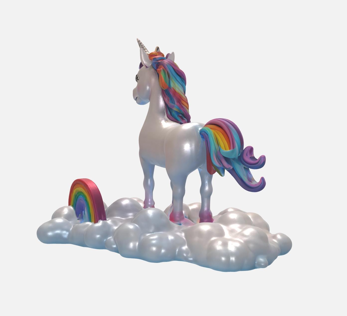 3D Printable Unicorn Model | STL & 3MF Files for Instant Download - 17 ...