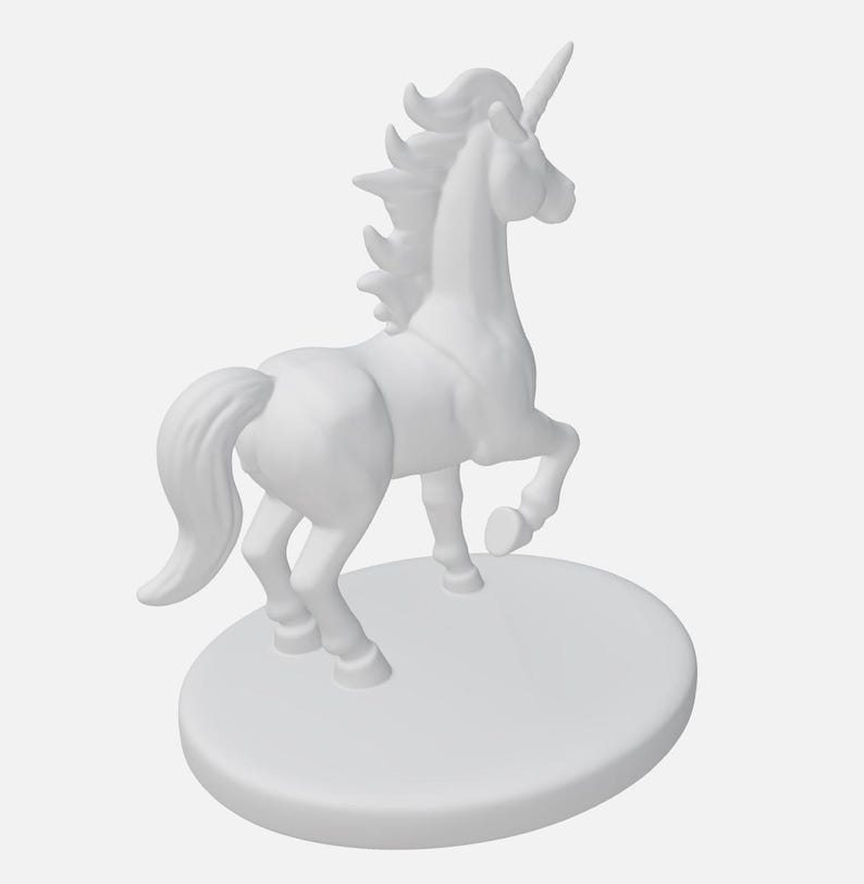 3D Printable Unicorn Model | STL & 3MF Files for Instant Download - 20 ...