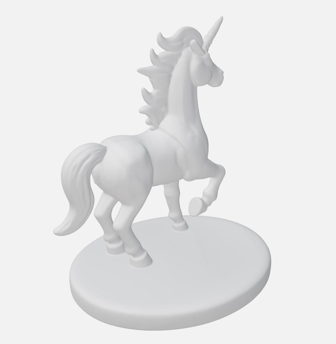 3D Printable Unicorn Model | STL & 3MF Files for Instant Download - 20 ...