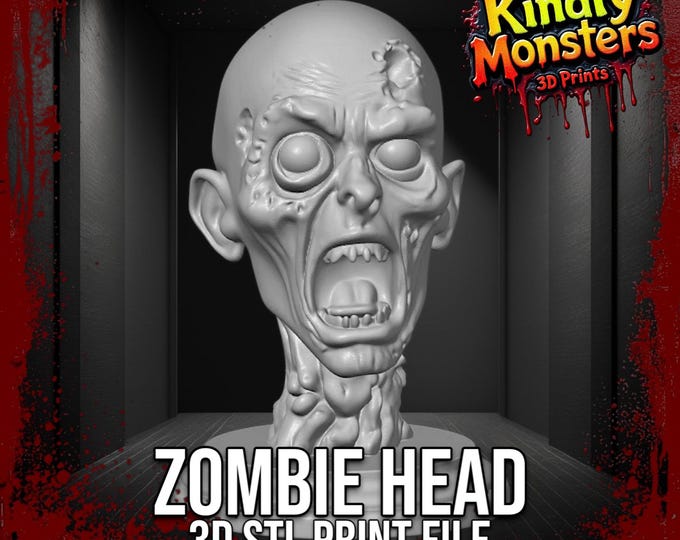 Kindly Monsters - 3D Printable Zombie Hand 3MF & STL File – Instant ...