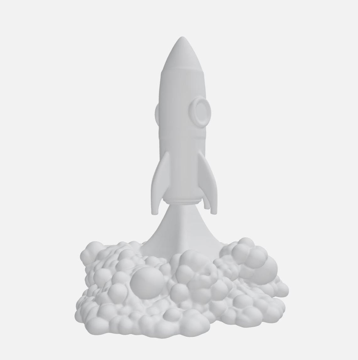 3D Printable Rocket STL File – Instant Download | DIY 3D Printing Model ...