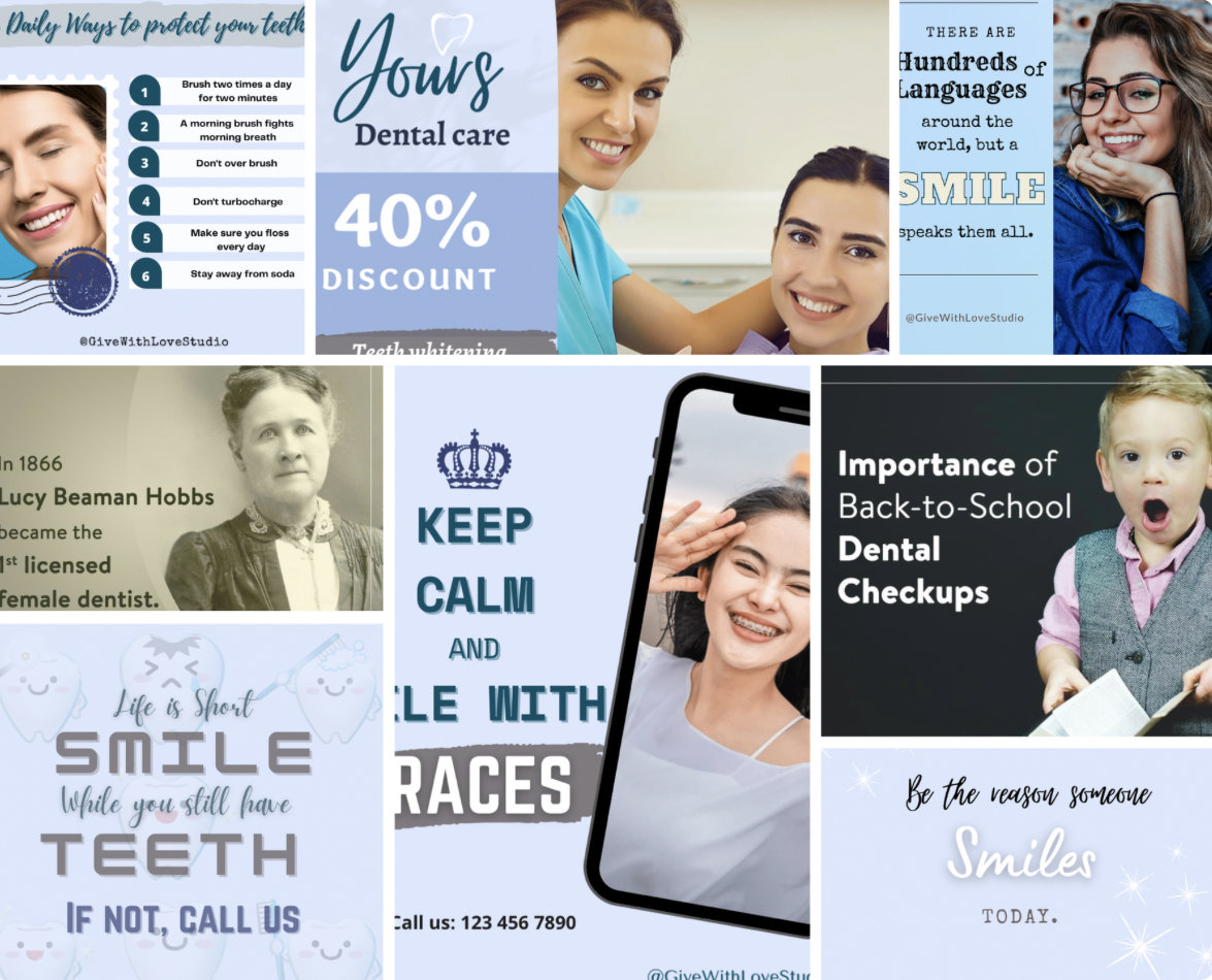 500 Dental Office Templates. Dentist Instagram Template, Dental ...