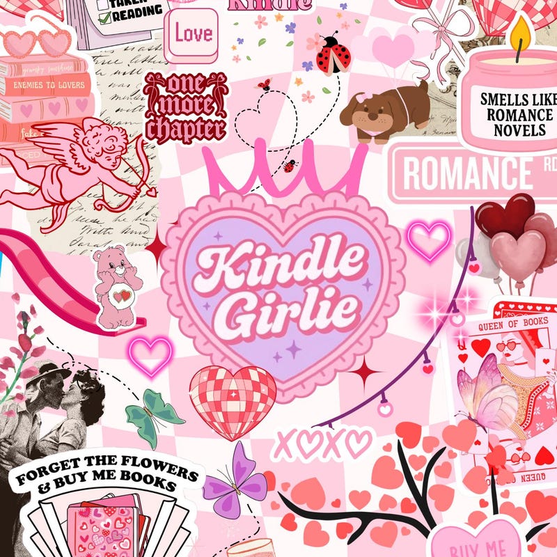 Valentines Kindle Charms - Etsy