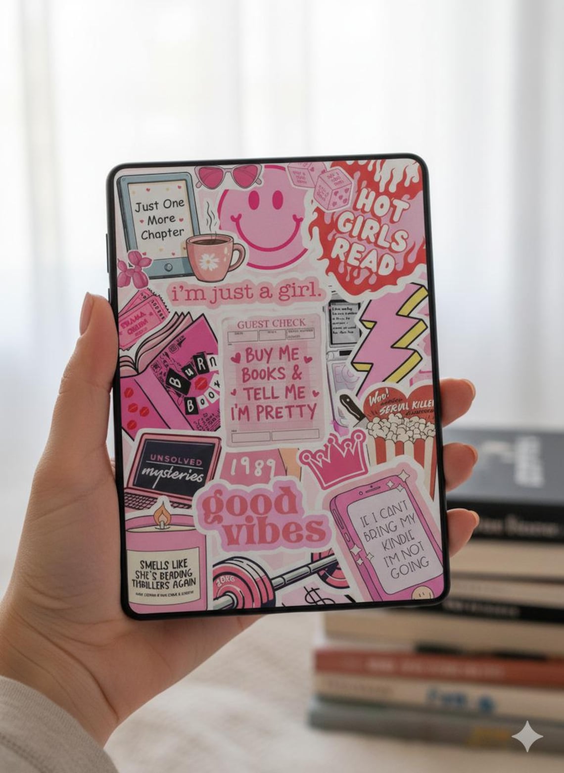 Pink Kindle Insert - Etsy