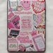 Pink Kindle Insert - Etsy