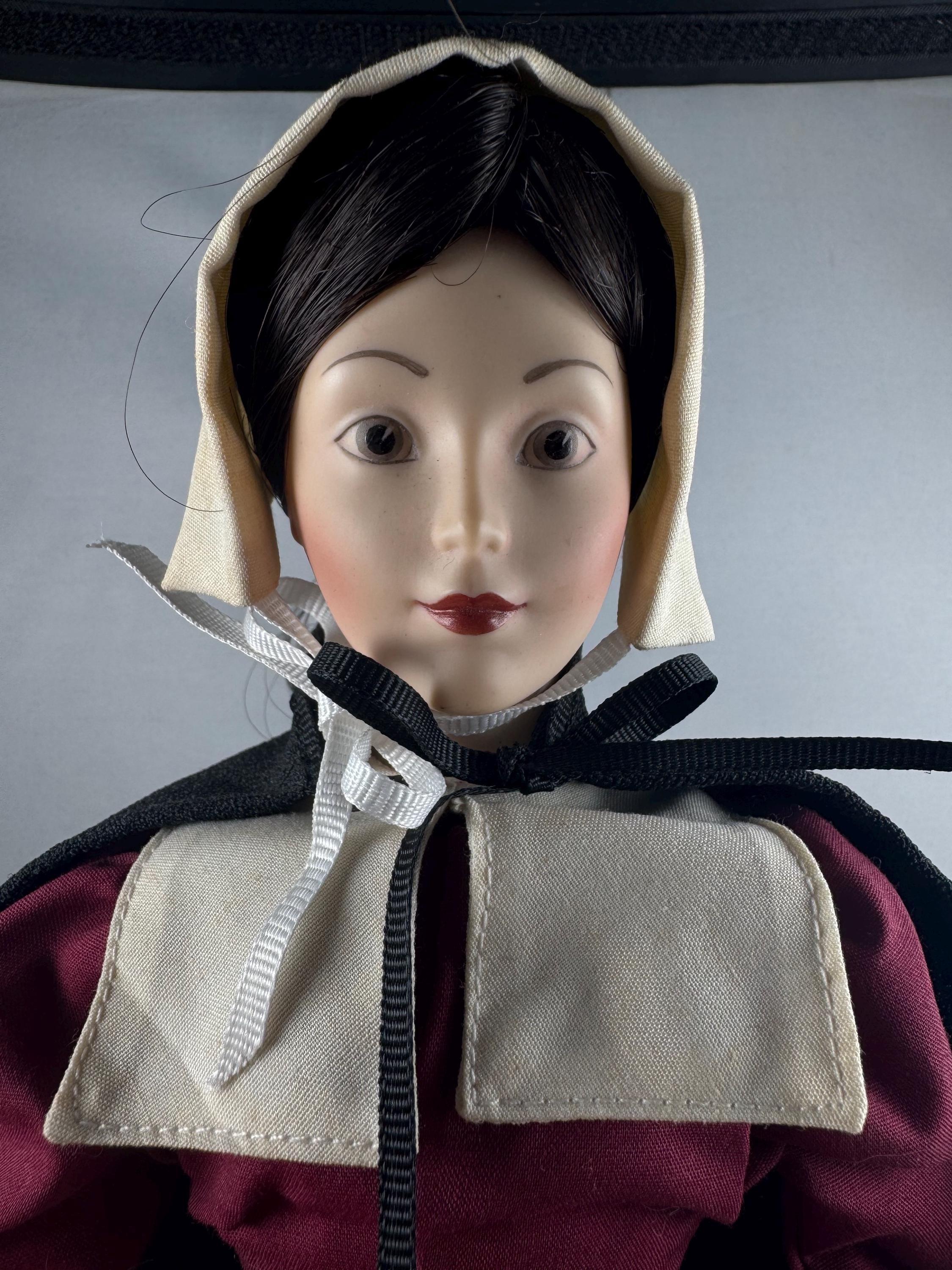 Franklin Heirloom Dolls Little Maids of the 13 Colonies Priscilla of ...