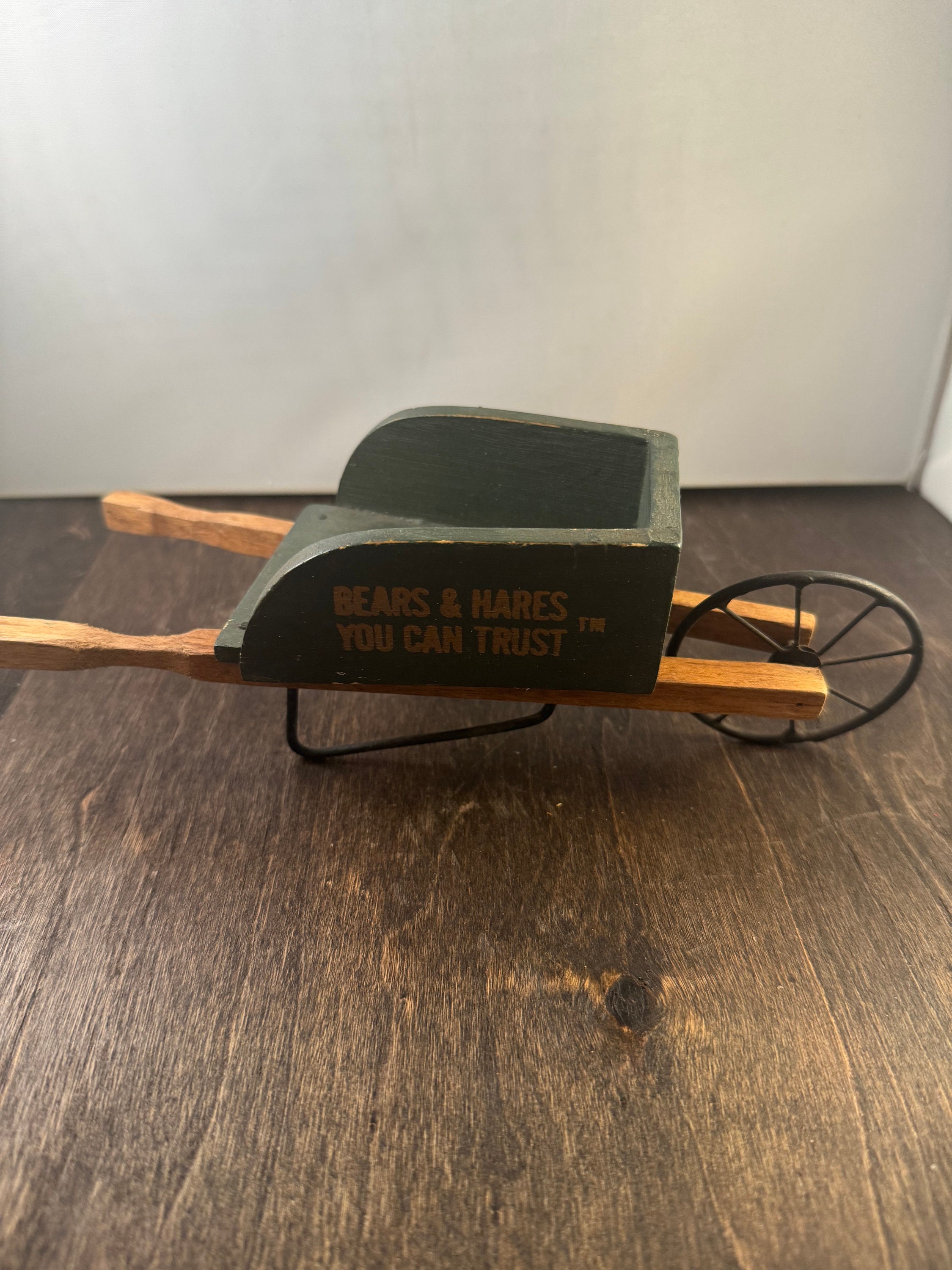 Miniature Boyd's Bear Garden Supply Wheelbarrow - Etsy