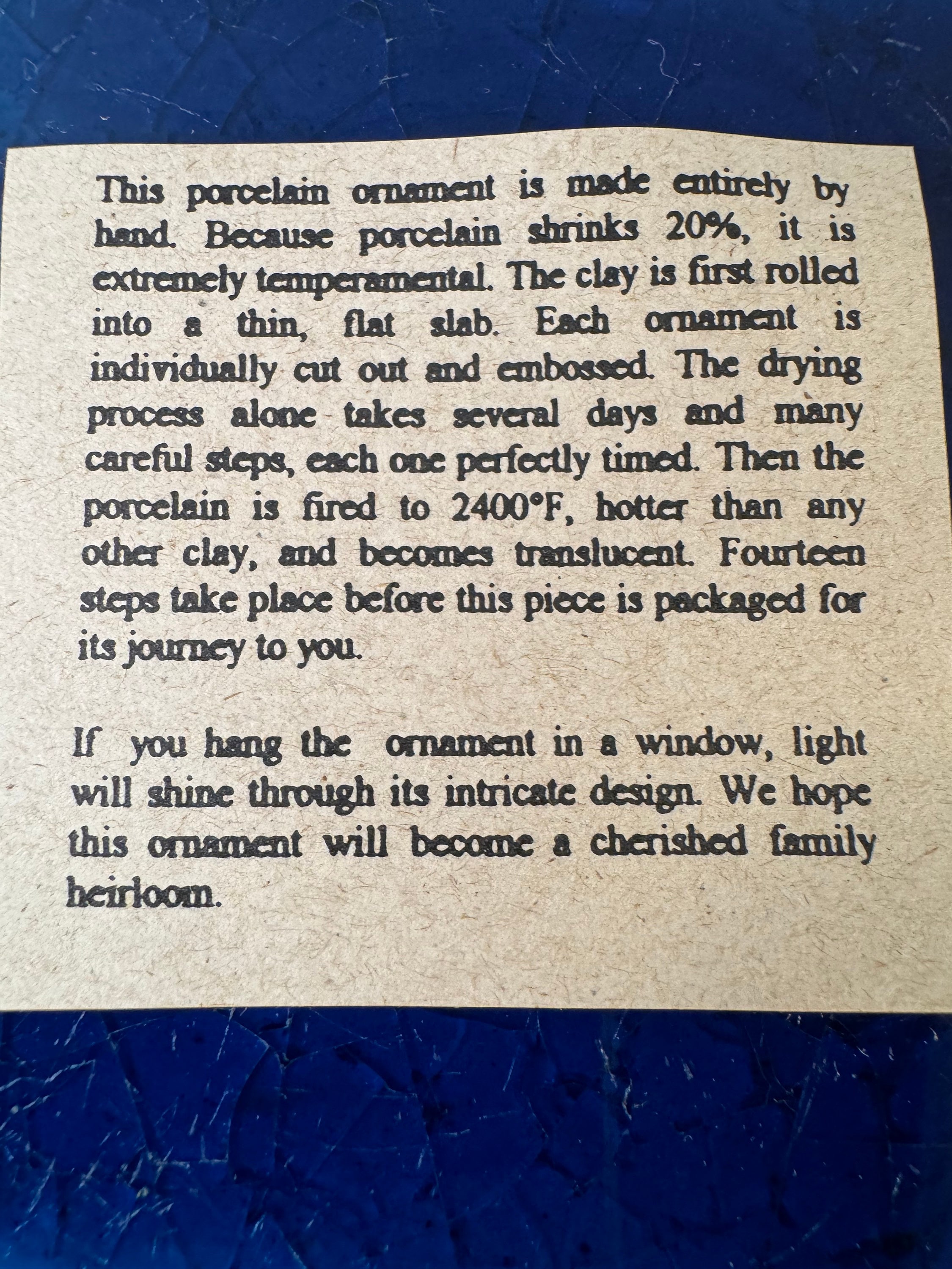 Vintage Hooven and Hooven Porcelain Heavenly Moon Ornament - Etsy