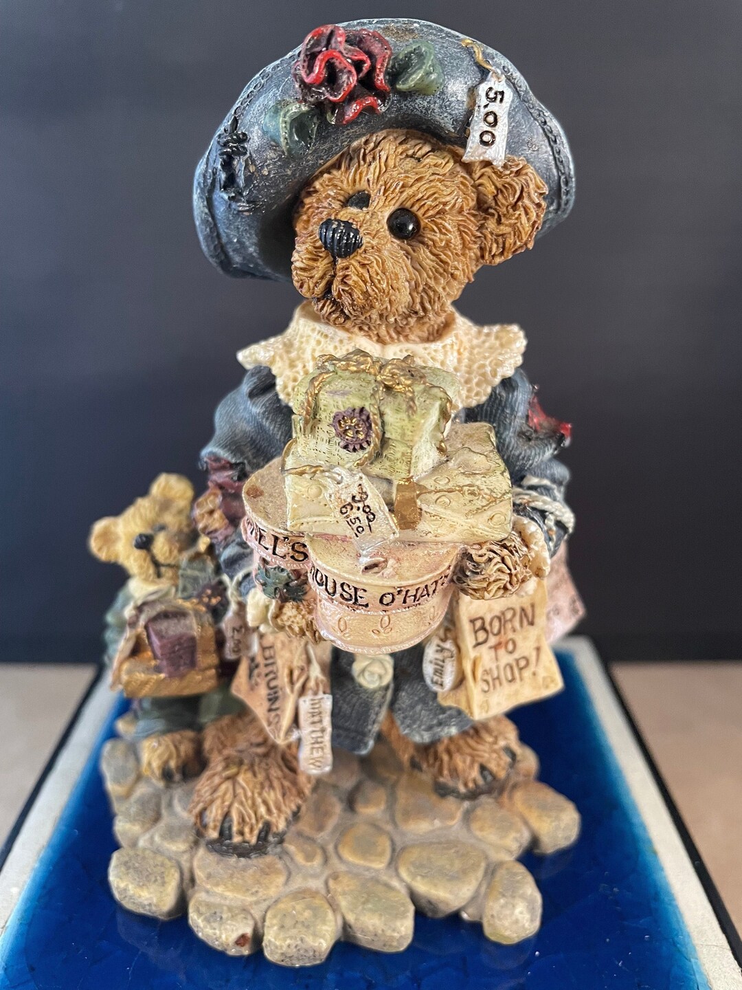 Boyds Bears "grace & Jonathan Born to Shop", the Bearstone Collection ...
