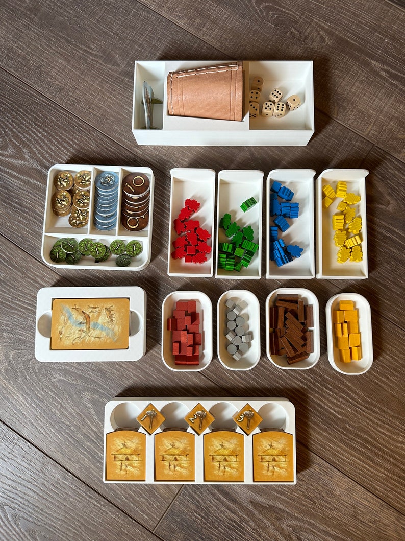 Stone Age Board Game Organizing Insert - Etsy