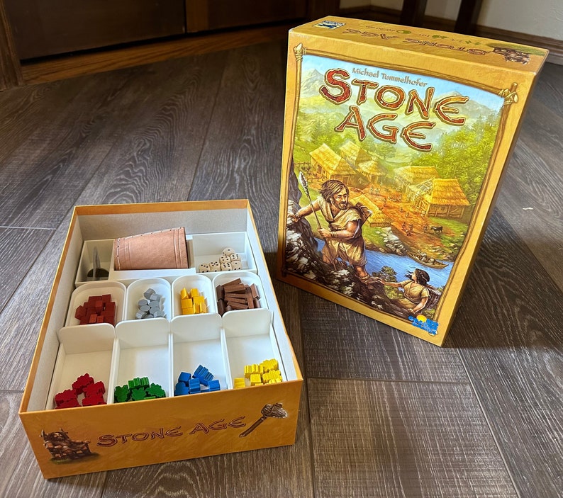Stone Age Board Game Organizing Insert - Etsy