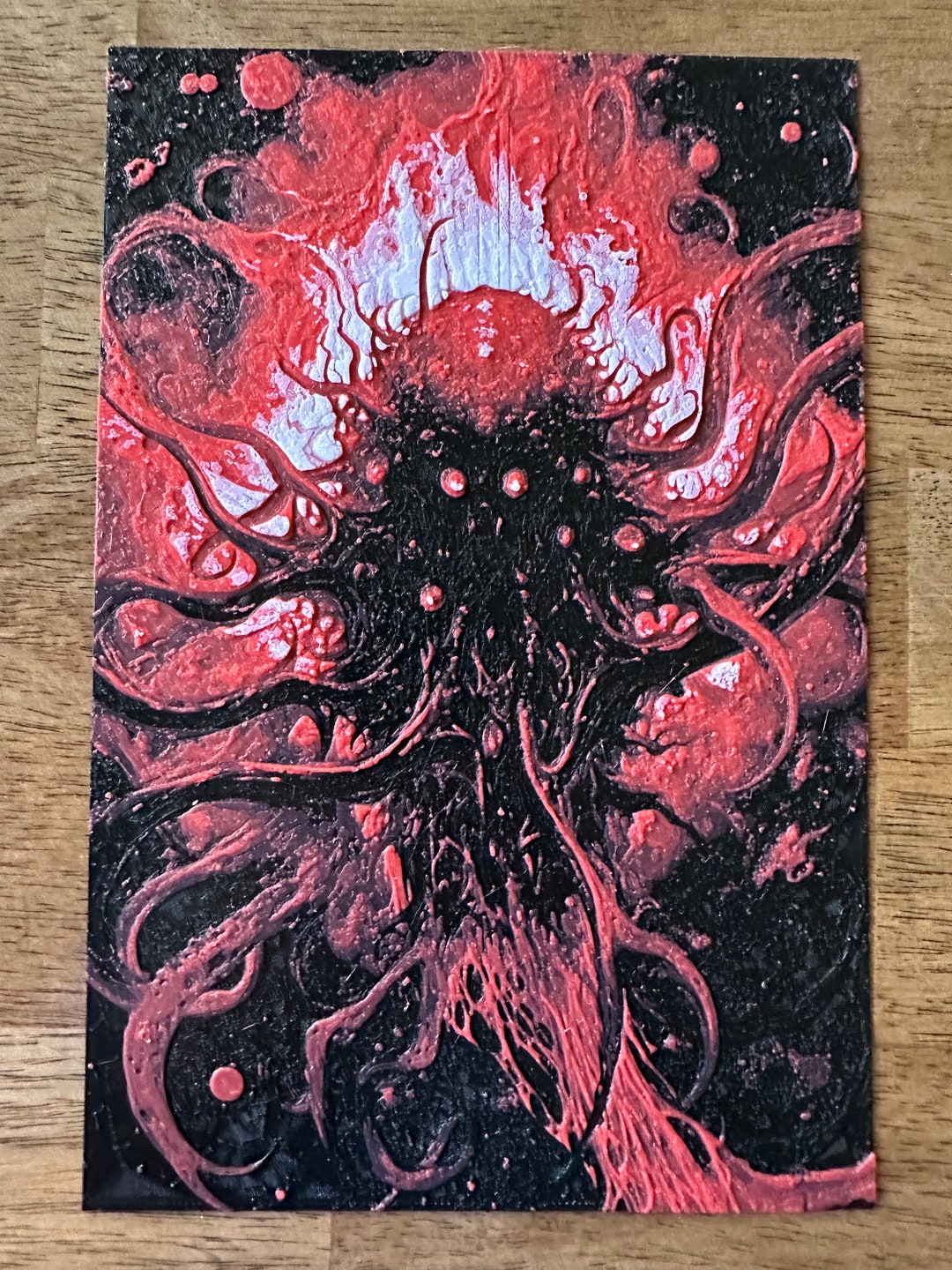 Yog-sothoth Textured Art Lovecraft Ancient Ones Series - Etsy