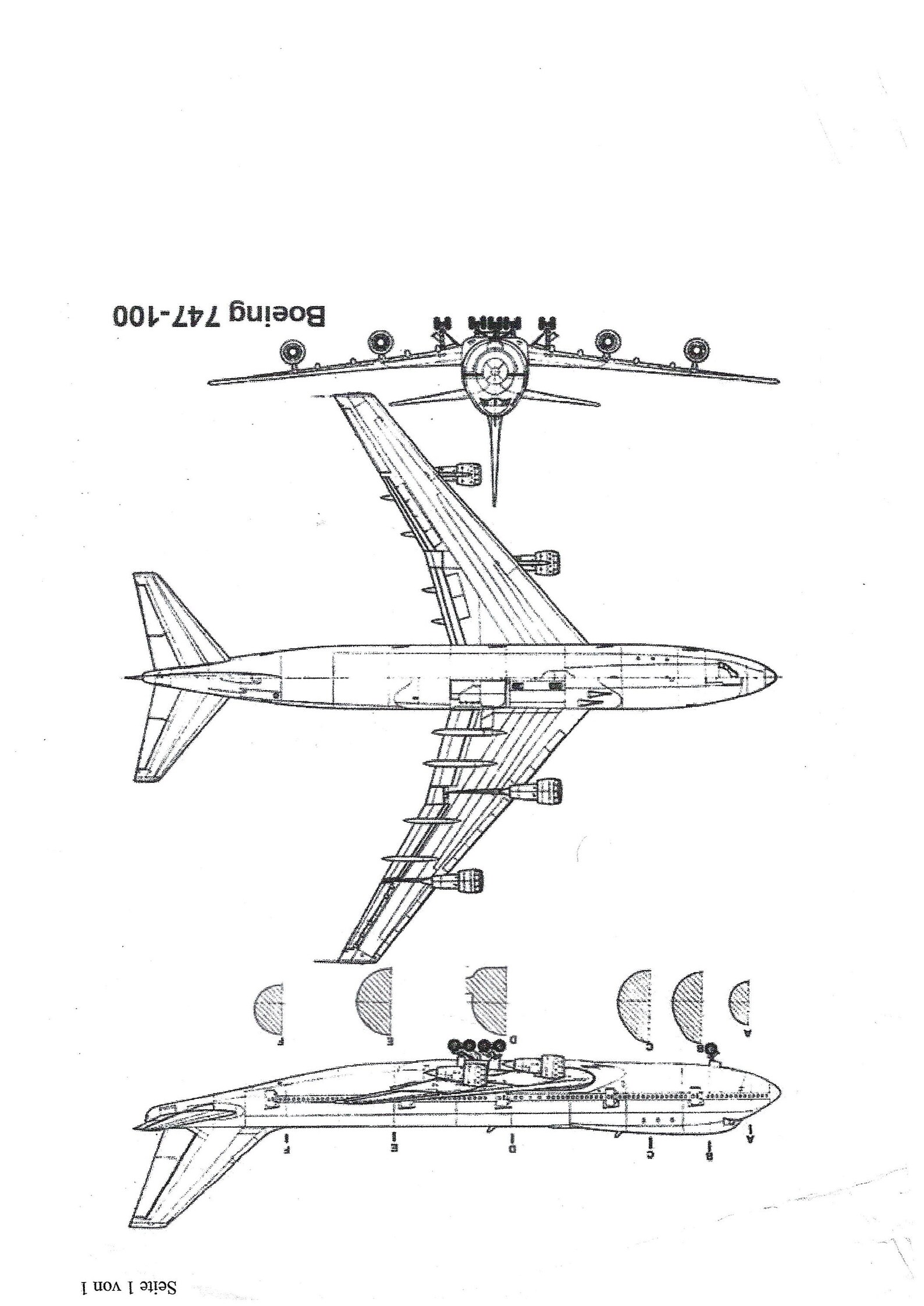 Easy to Build Boeing 747 Aircraft With This Design - Etsy