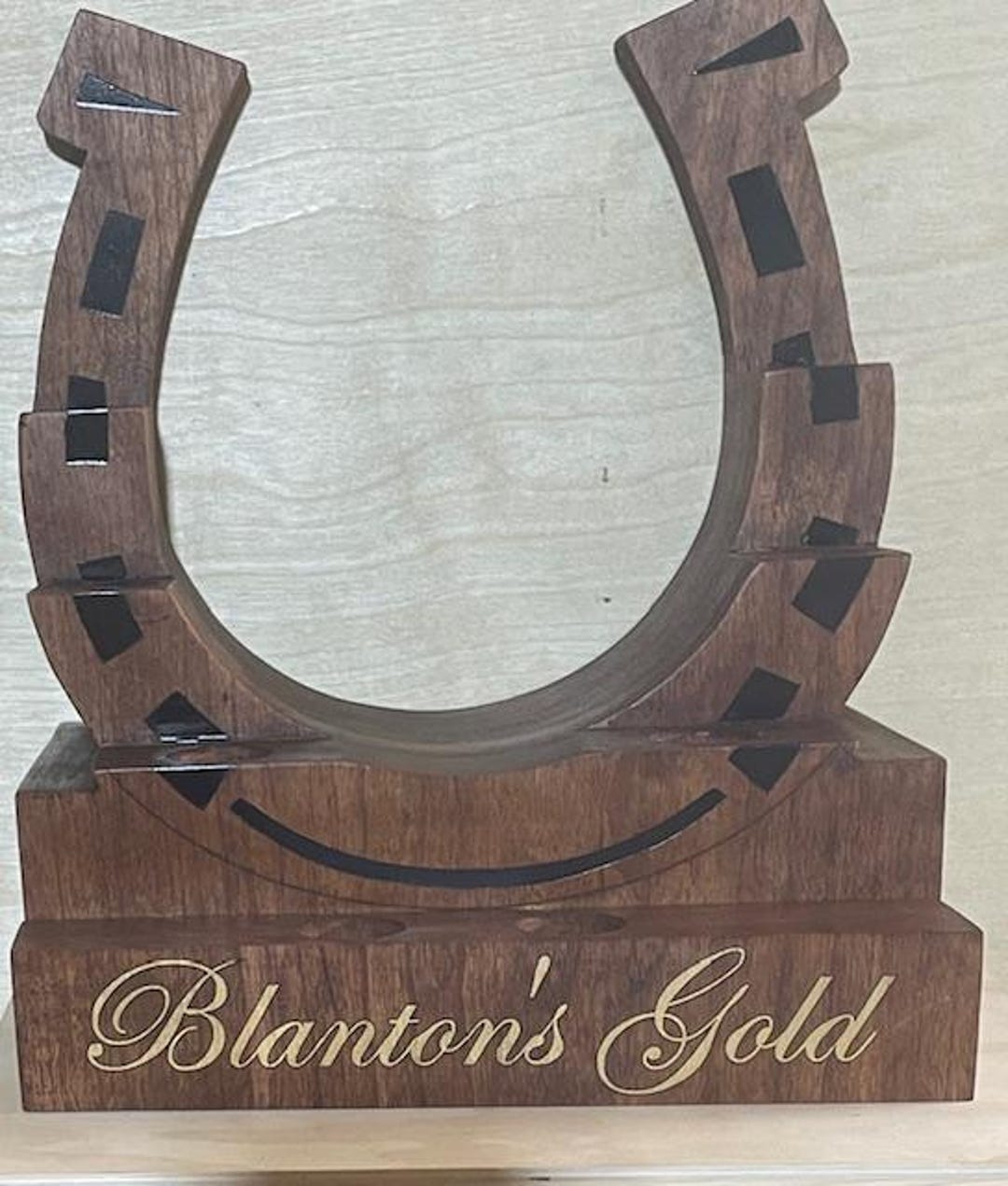 Blanton's Stopper Horseshoe Display display ONLY - Etsy