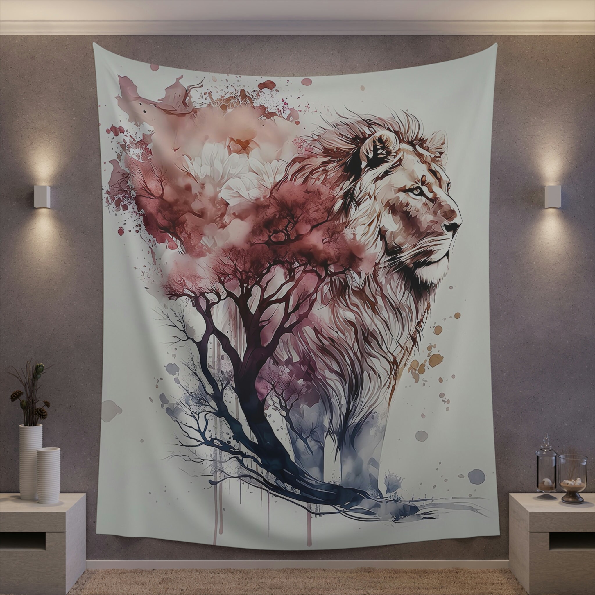 Beatiful Relaxing Zen Tapestry Wall Hanging Room Decor - Etsy