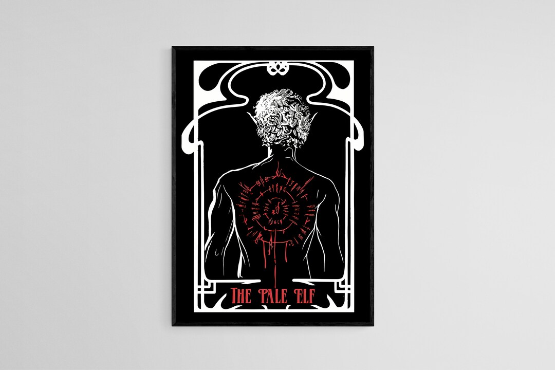 Baldurs Gate Astarion the Pale Elf BG3 Print Video Game - Etsy UK