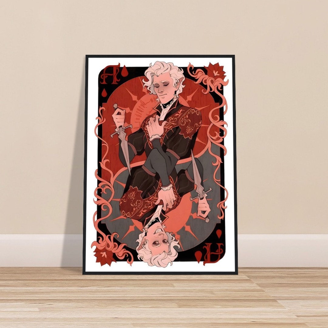 Baldurs Gate Astarion Framed Poster, BG3 Print, Video Game Poster, Game ...