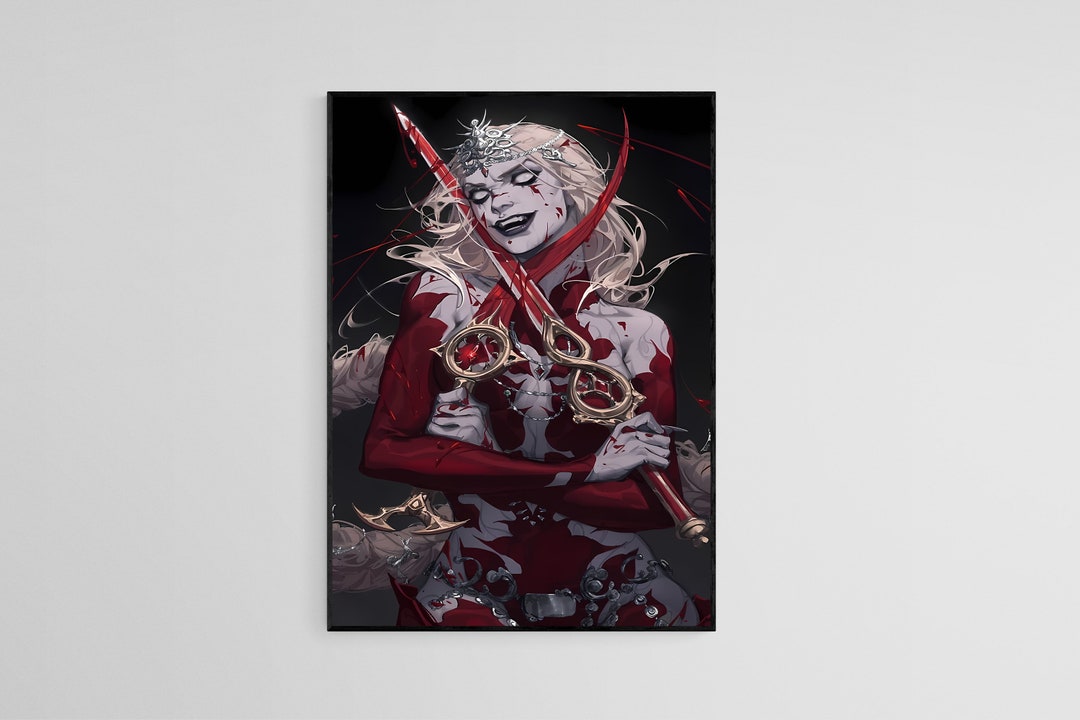 Baldurs Gate Orin the Red, BG3 Print, Video Game Poster, Game Room ...