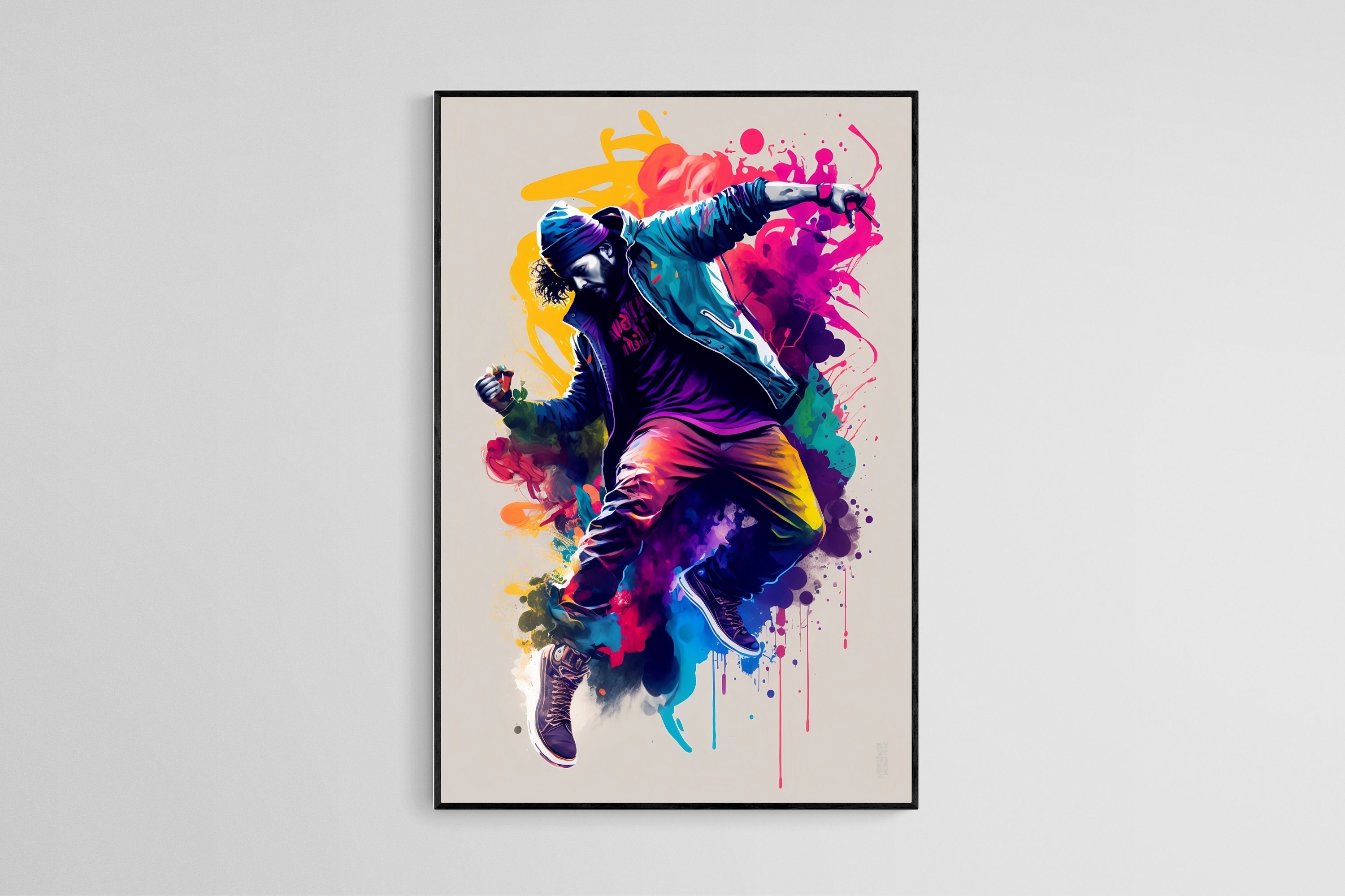Hip Hop Dance Paintings