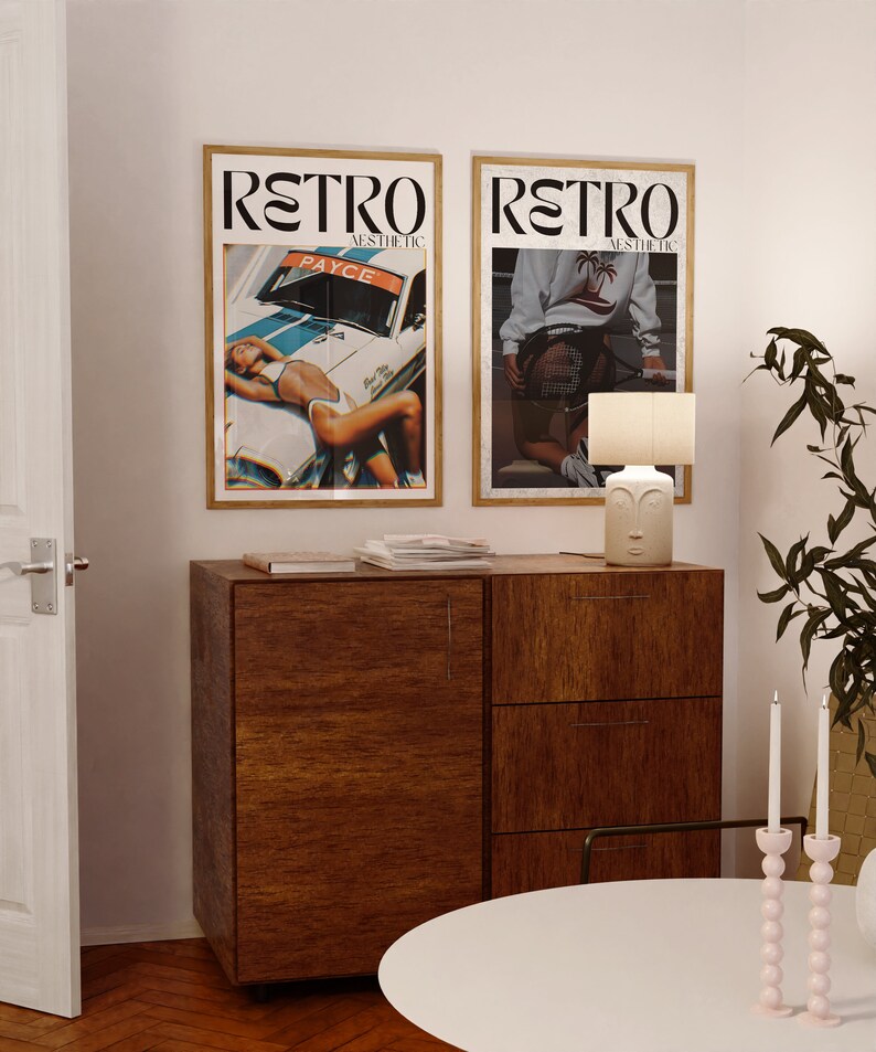 Retro Aesthetic, 70s Wall Art, Retro Wall Art, Lifestyle, Psychedelic ...