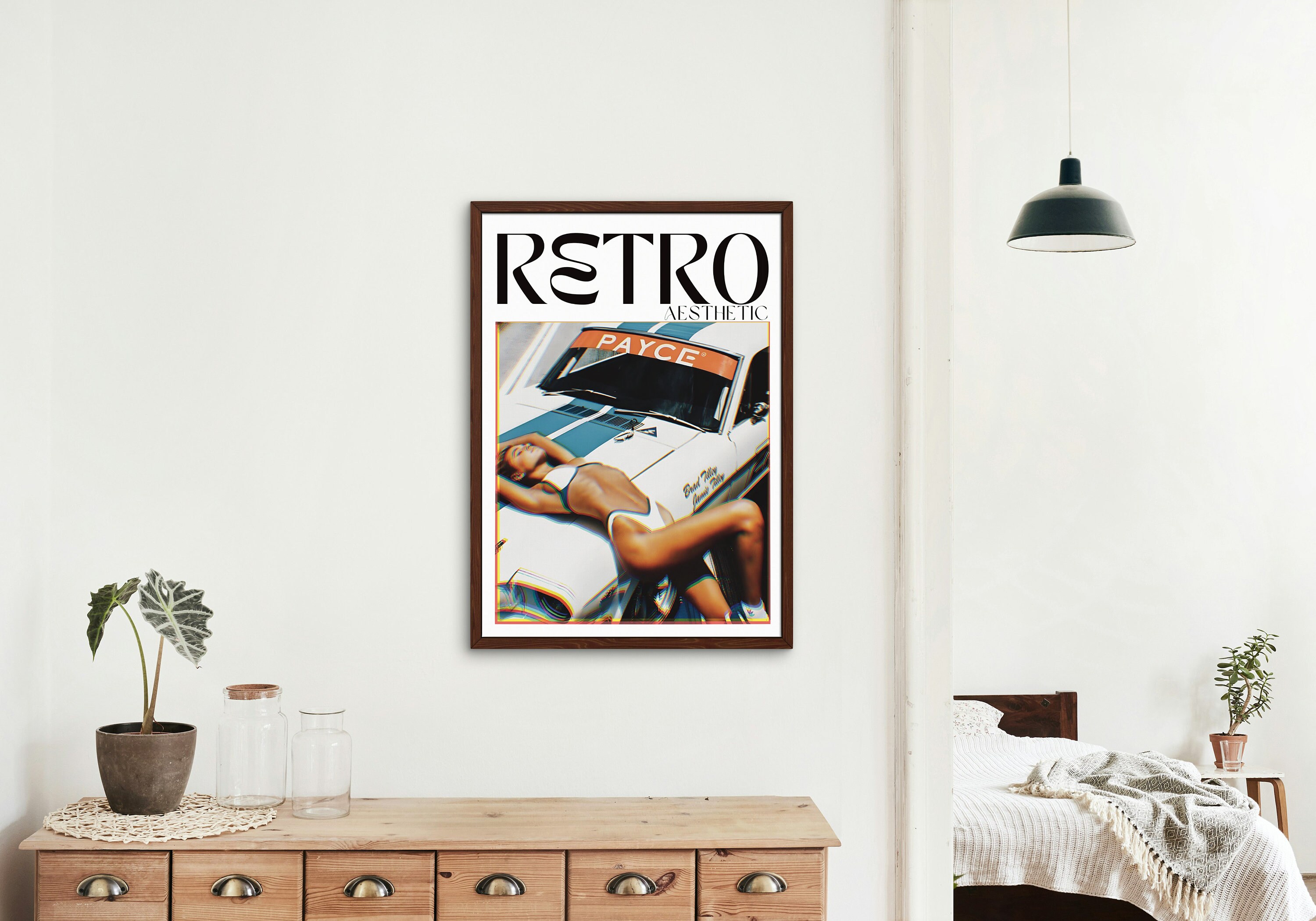 Retro Aesthetic, 70s Wall Art, Retro Wall Art, Lifestyle, Psychedelic ...