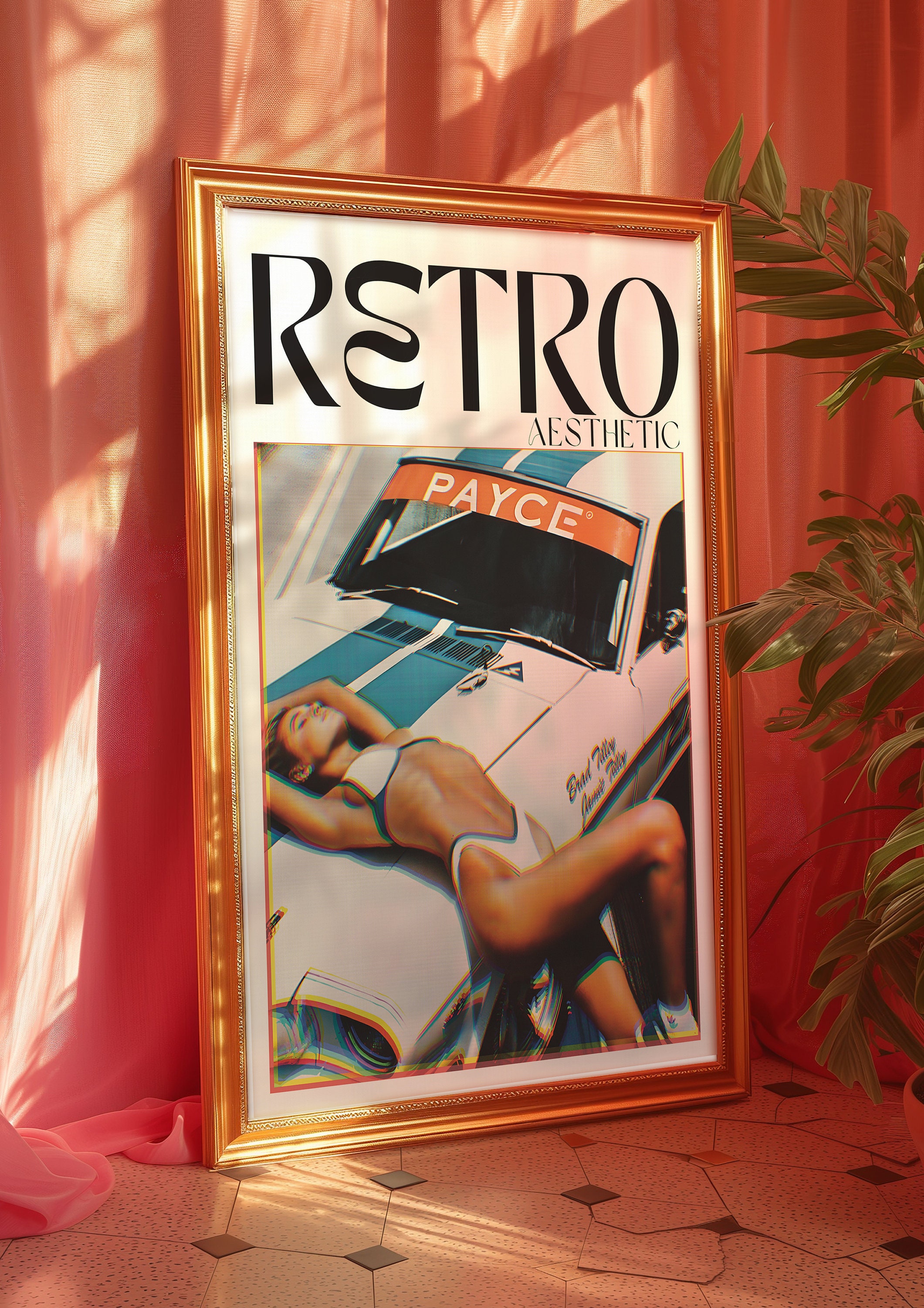 Retro Aesthetic, 70s Wall Art, Retro Wall Art, Lifestyle, Psychedelic ...