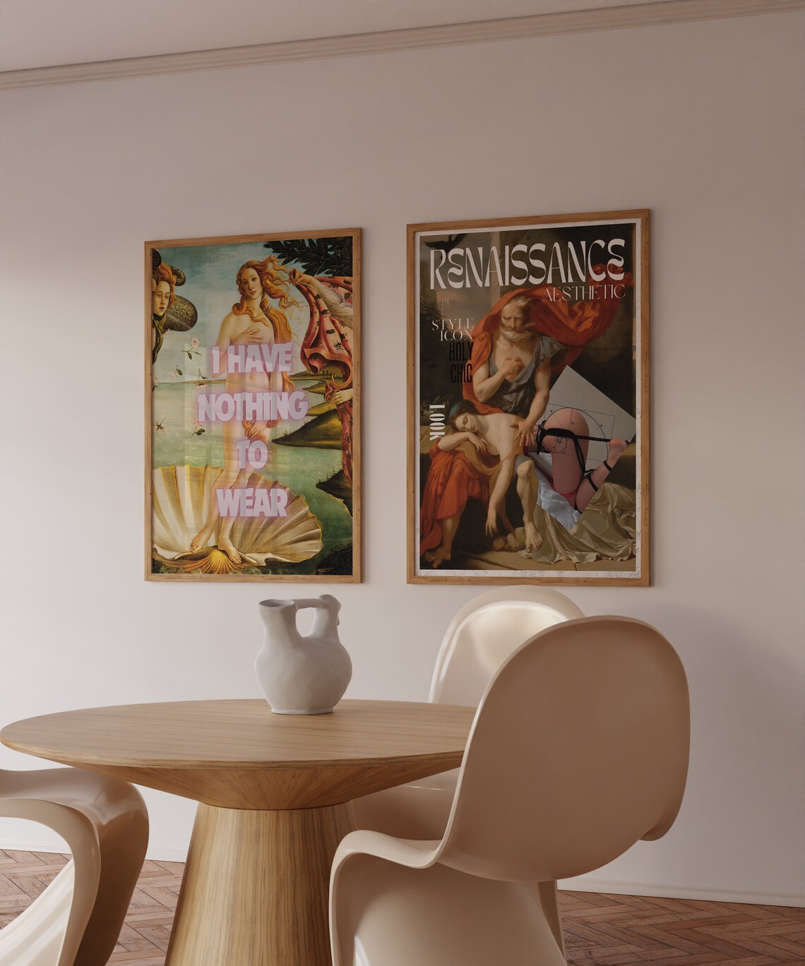 I Have Nothing to Wear Poster, Birth of Venus Wall Art, Renaissance ...