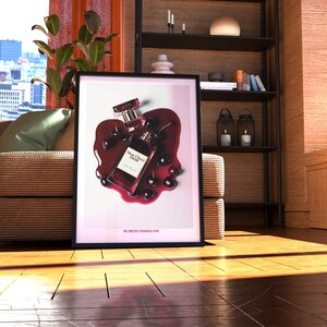 Sweet as Cherry Pie Poster, Retro Wall Art, Perfume Wall Art, Cherry ...