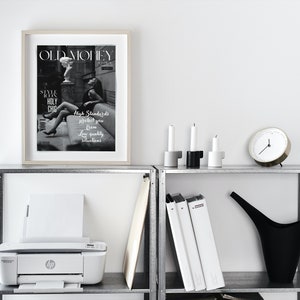 Old Money Aesthetic, Style Magazine Poster, 70s Retro Print, Holy Chic ...