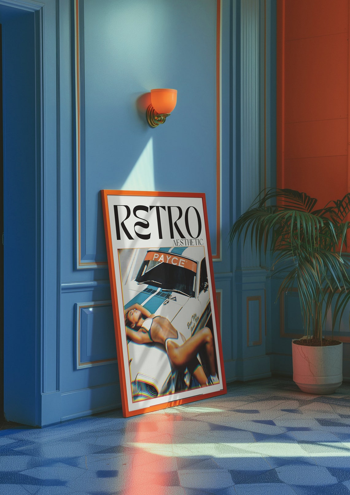 Retro Aesthetic, 70s Wall Art, Retro Wall Art, Lifestyle, Psychedelic ...