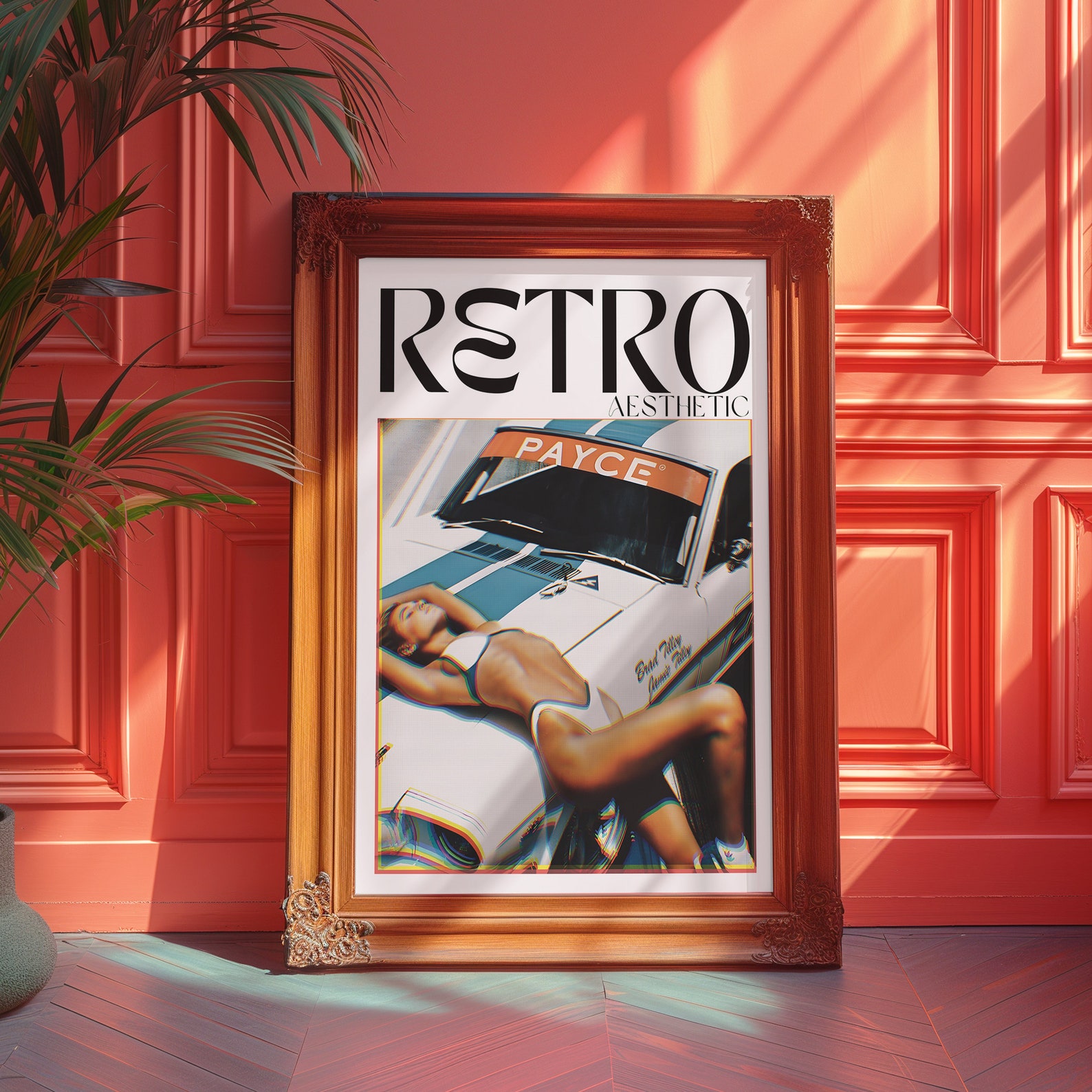 Retro Aesthetic, 70s Wall Art, Retro Wall Art, Lifestyle, Psychedelic ...