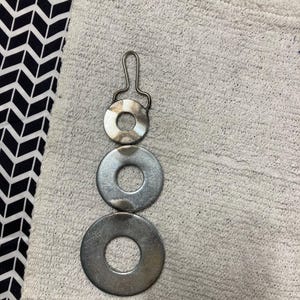 Snowman Washer Ornament Metal Lot of 3 Christmas Welded - Etsy