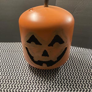 Metal Pumpkin Jack O Lantern Steampunk Propane Tank Hand Cut - Etsy