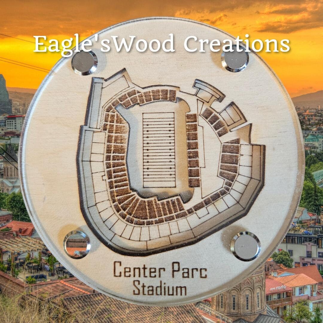 Center Parc Georgia State Coaster Svg Laser - Etsy