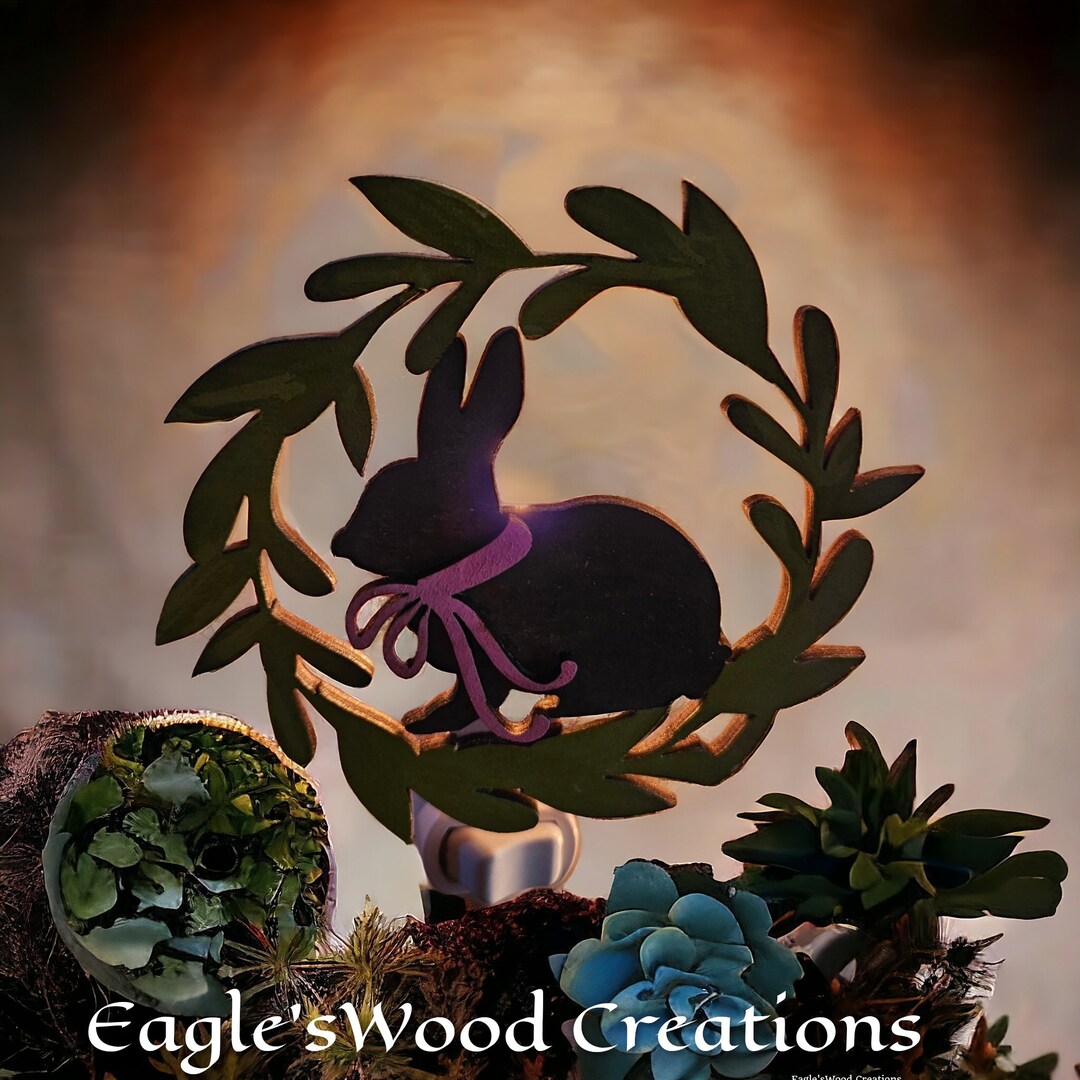 Easter Bunny Night Light - Etsy