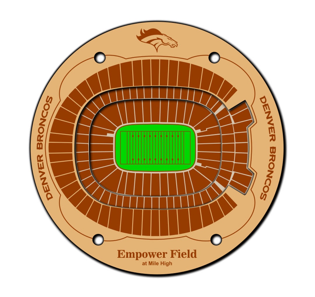 Stadium Coaster Empower Field Svg - Etsy Canada