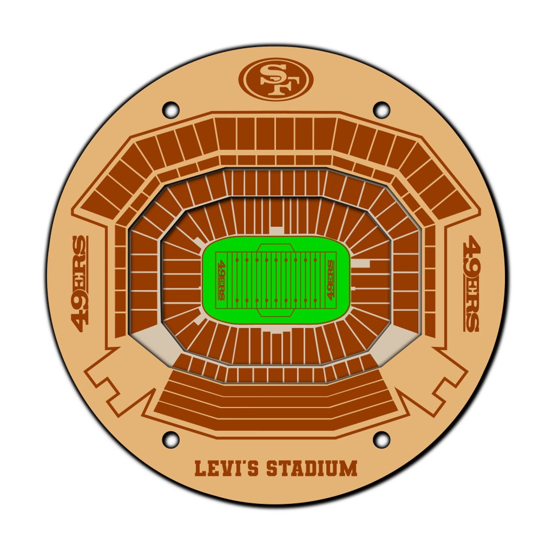 Stadium Coaster Bundle NFC West Svg - Etsy