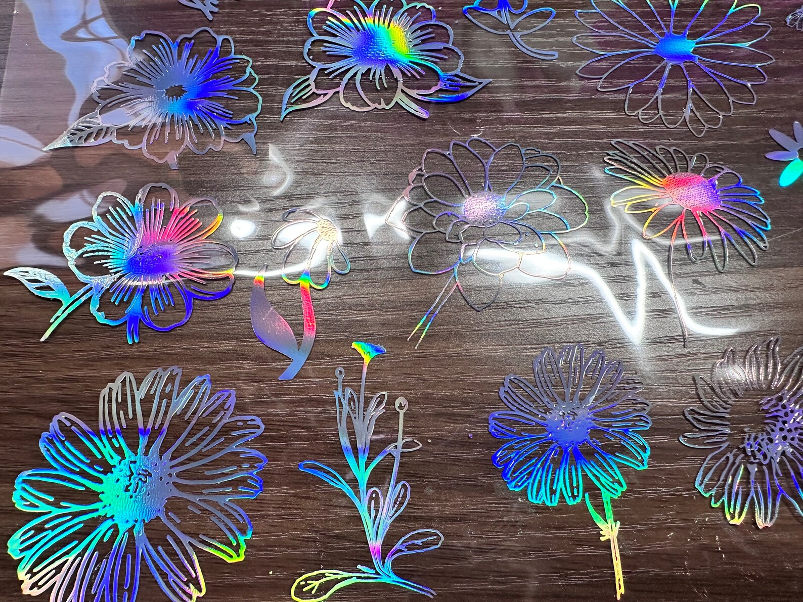 Daisies Foil Sheet 8.5x11 for Resin Art Supplies - Etsy