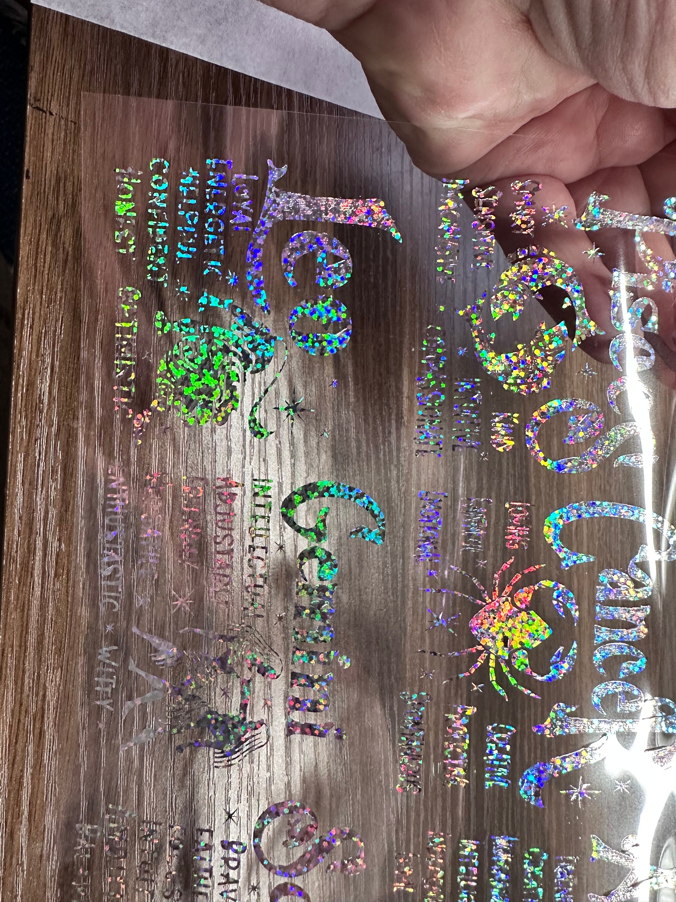 Zodiac Signs With Wording Foil Sheet 8.5x11 for Resin Art Supplies - Etsy