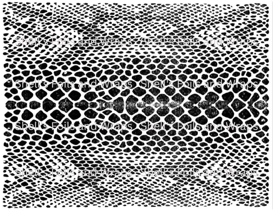 Snake Skin Style 2 Pattern Foil Sheet 8.5x11 for Resin Art Supplies - Etsy