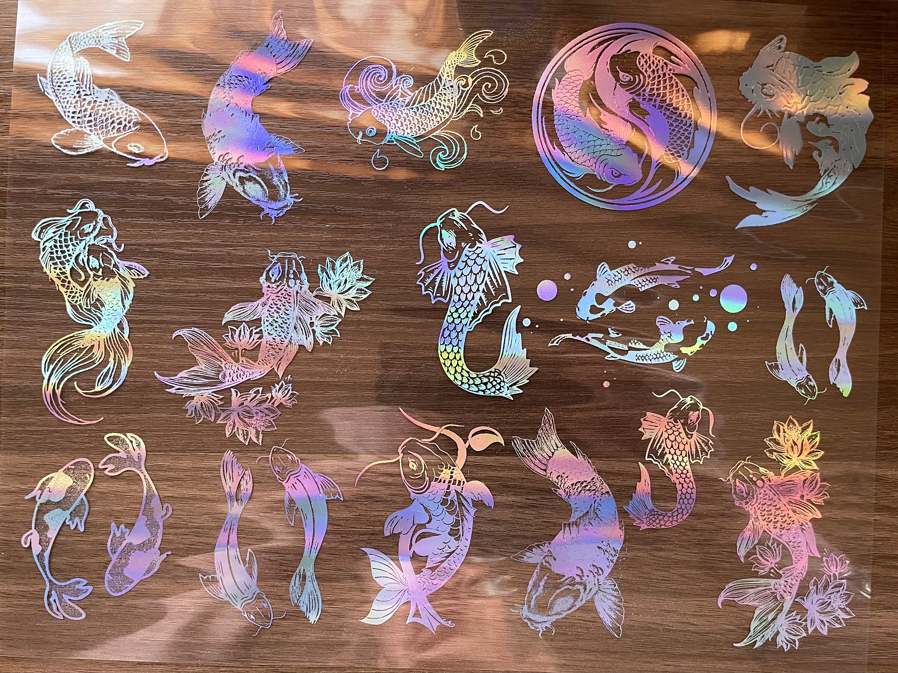 Koi Foil Sheet 8.5x11 for Resin Art Supplies - Etsy