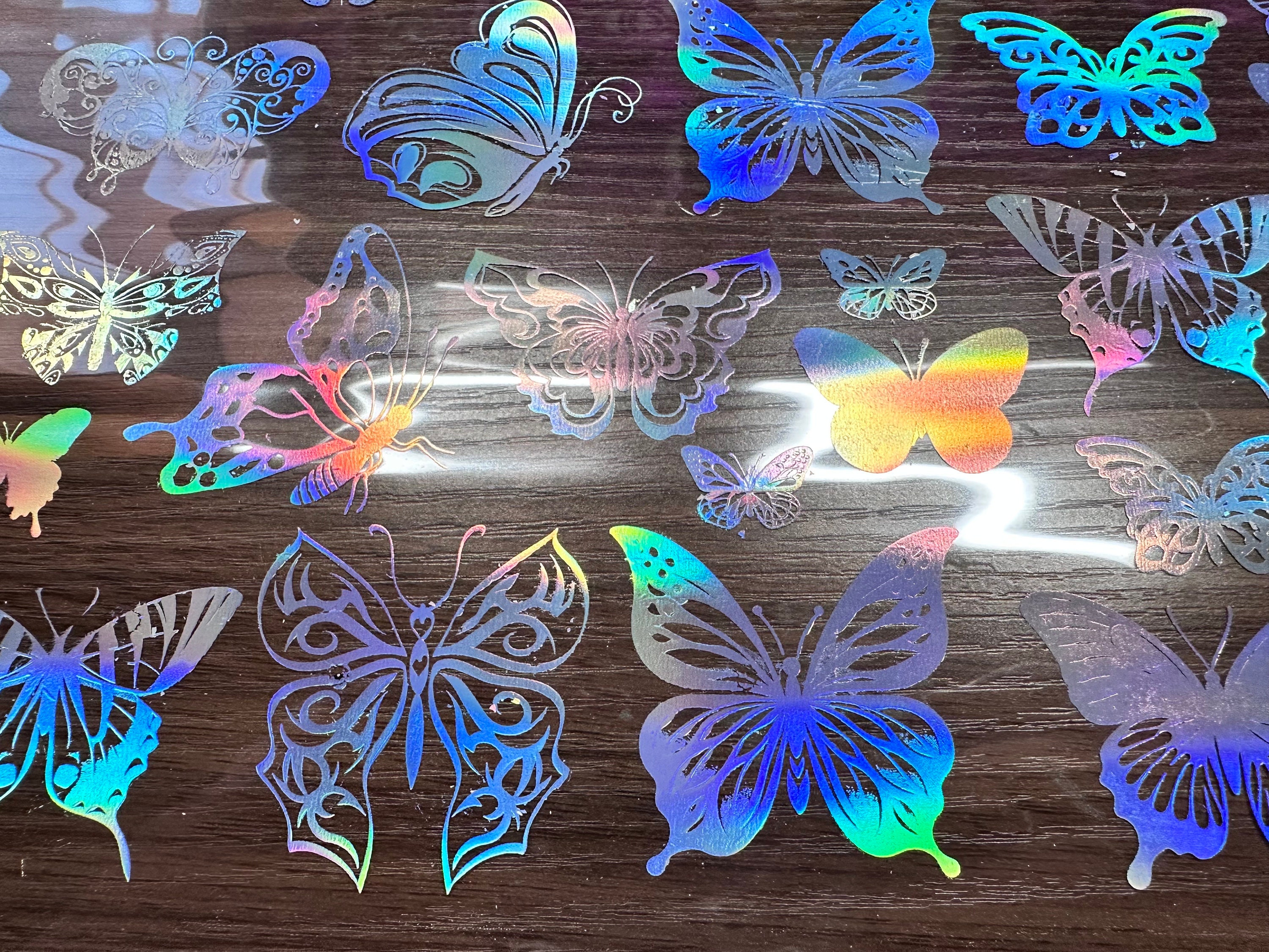 Butterflies Foil Sheet 8.5x11 for Resin Art Supplies - Etsy