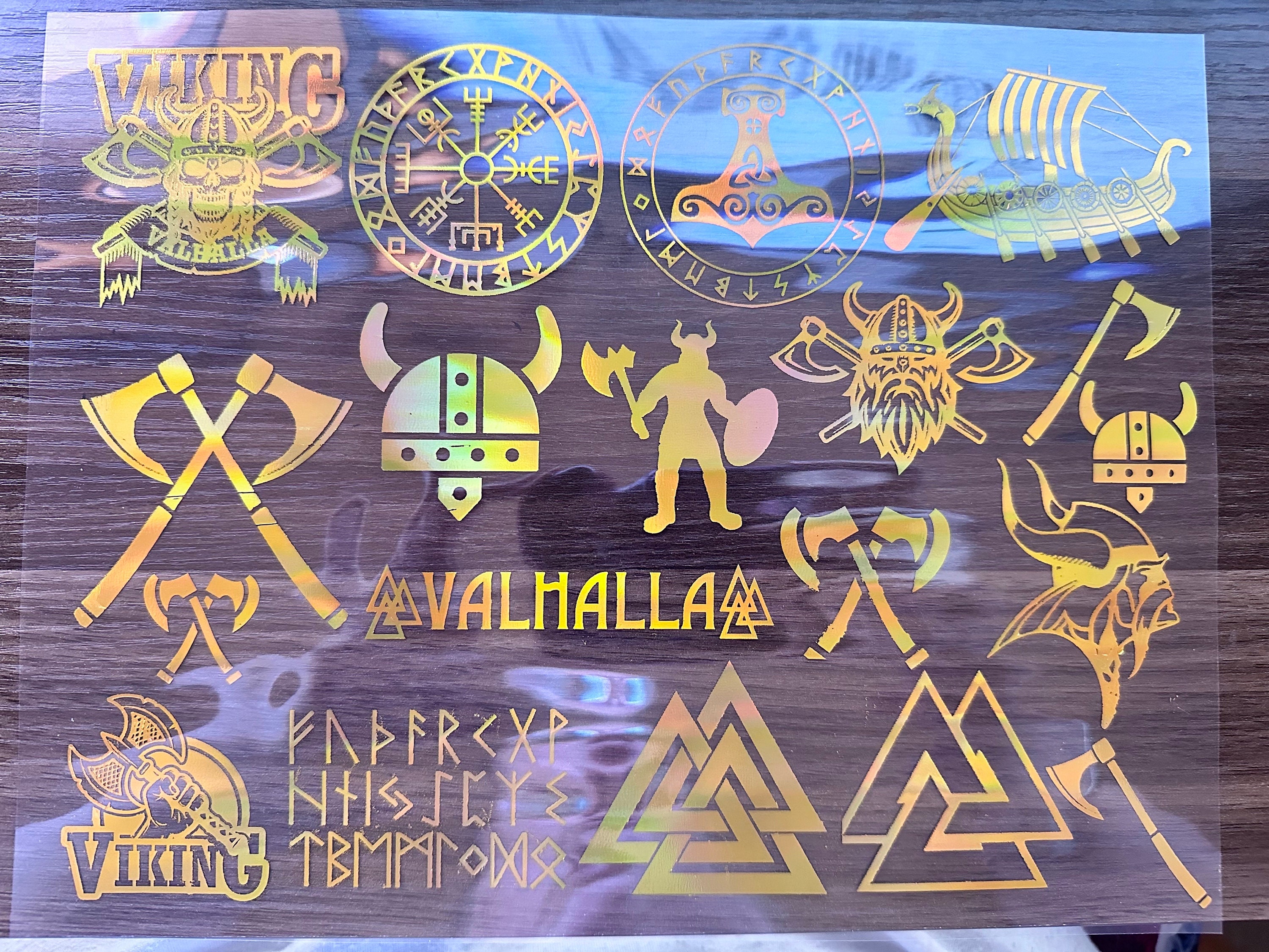 Viking Foil Sheet 8.5x11 for Resin Art Supplies - Etsy