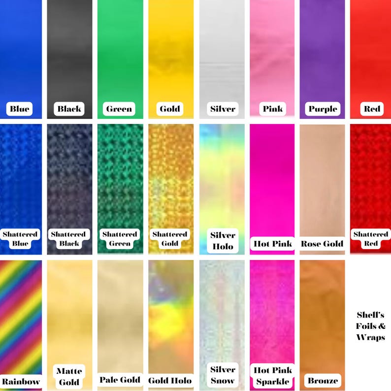 Aliens Foil Sheet 8.5x11 for Resin Art Supplies - Etsy