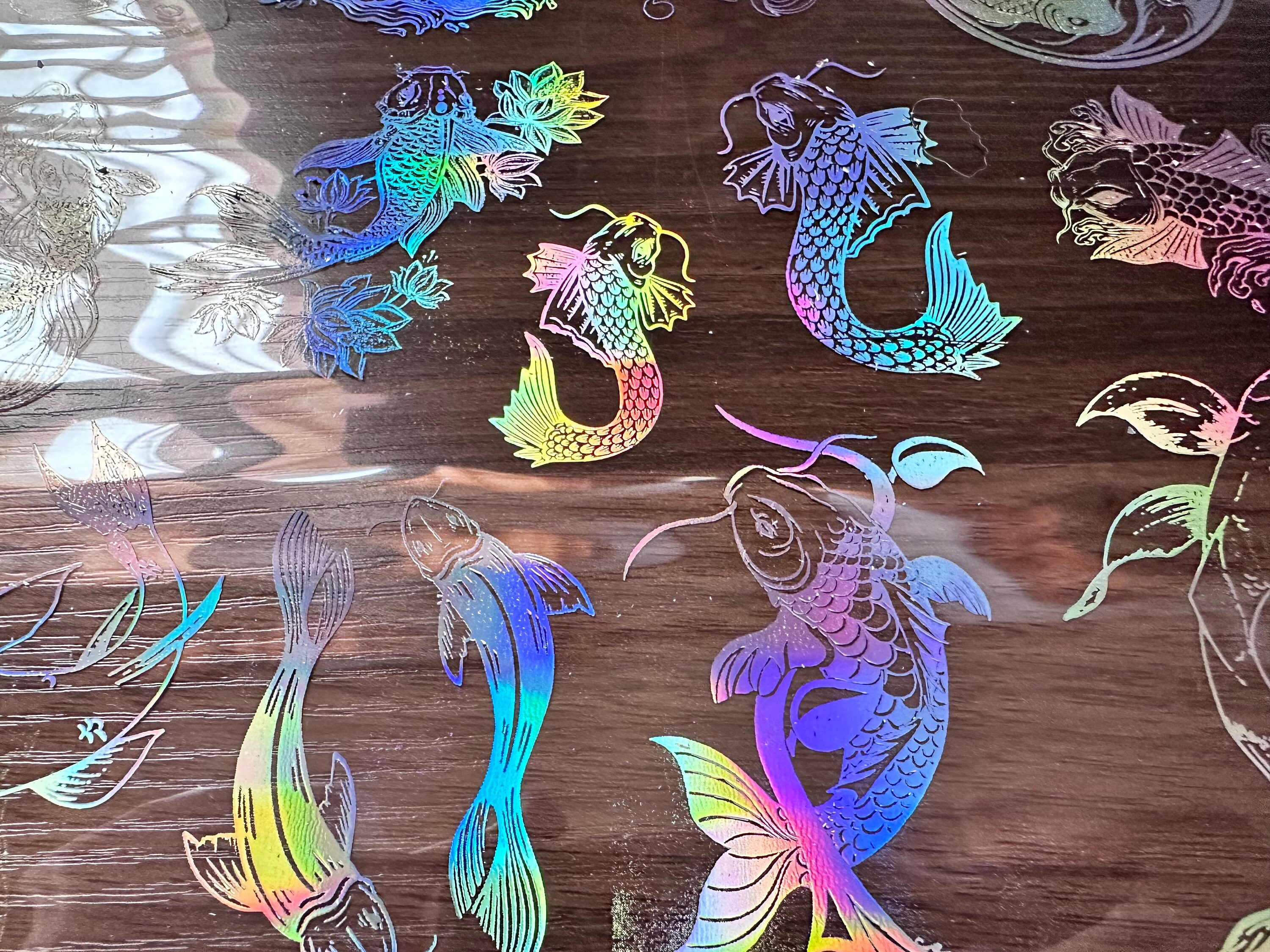 Koi Foil Sheet 8.5x11 for Resin Art Supplies - Etsy