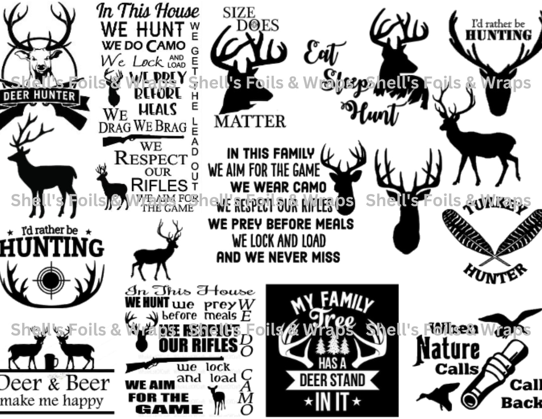 Hunting Foil Sheet 8.5x11 for Resin Art Supplies - Etsy
