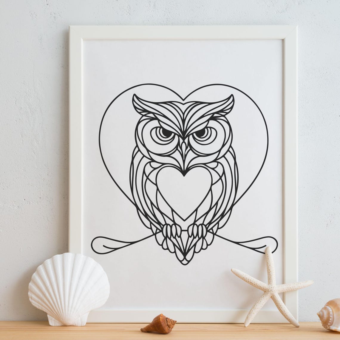 Owl Svg, One Line Drawing, Svg Bundle, Owl Clipart, Owl Art, Owl for ...