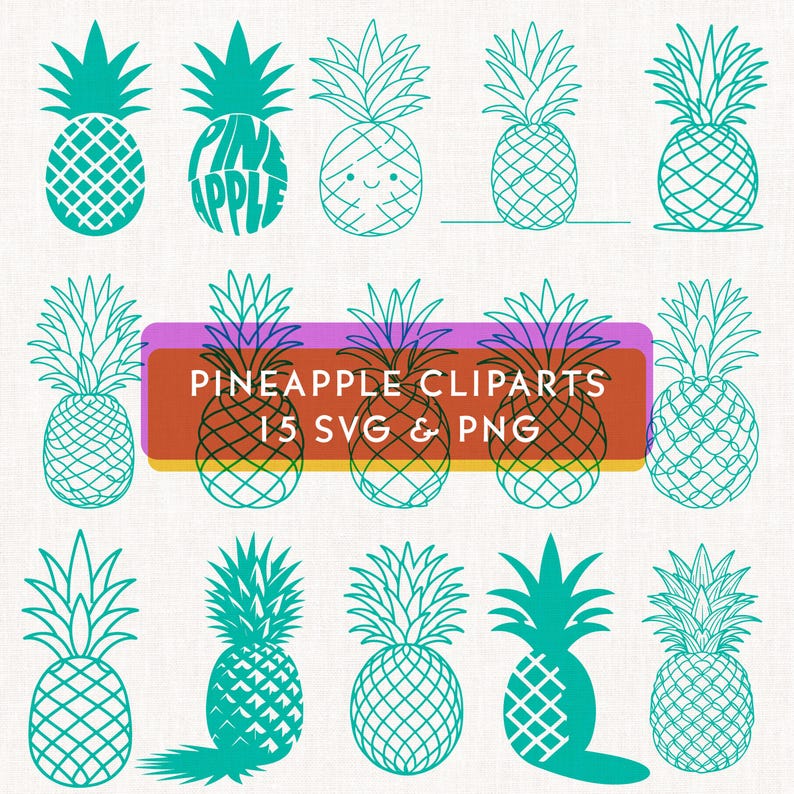 Pineapple Svg, Pineapple Line Art, Pineapple Clipart, Pineapple Png ...